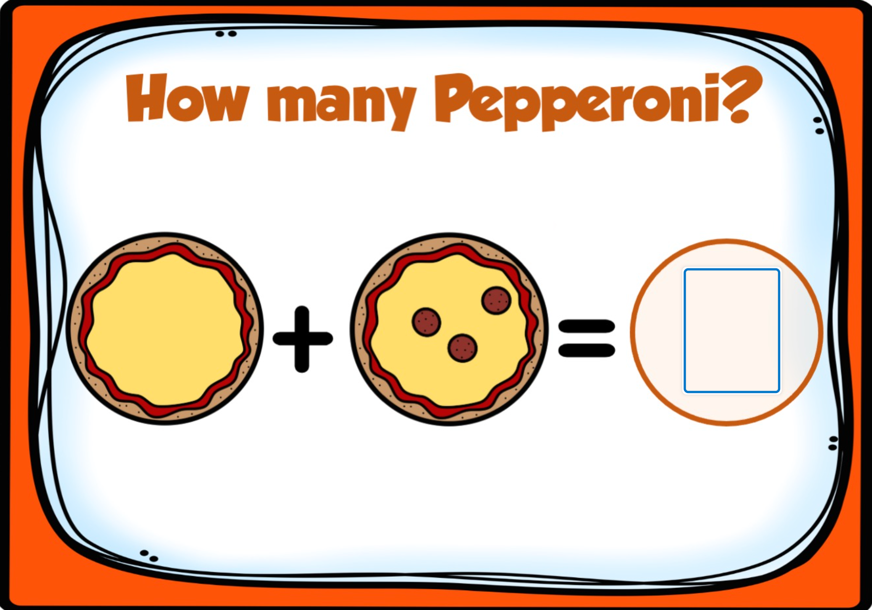 Adding Pepperoni Addends 0-5, Sums to 10 Boom Cards | Made By Teachers