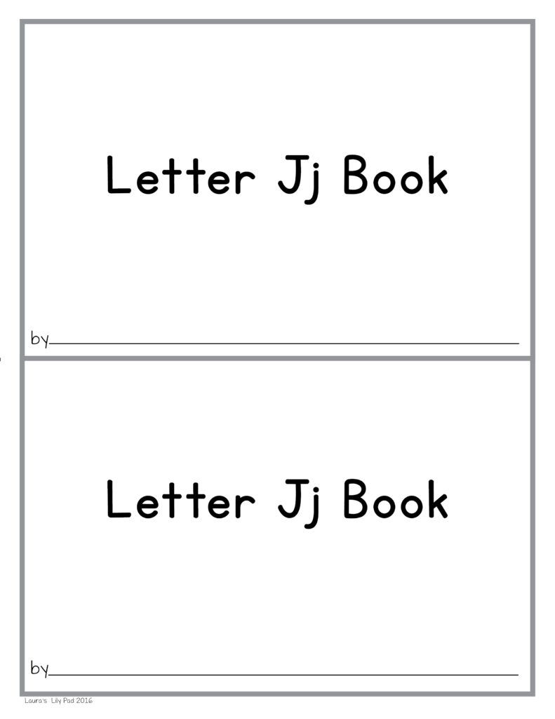 Alphabet Letter J Emergent Readers Set | Made By Teachers