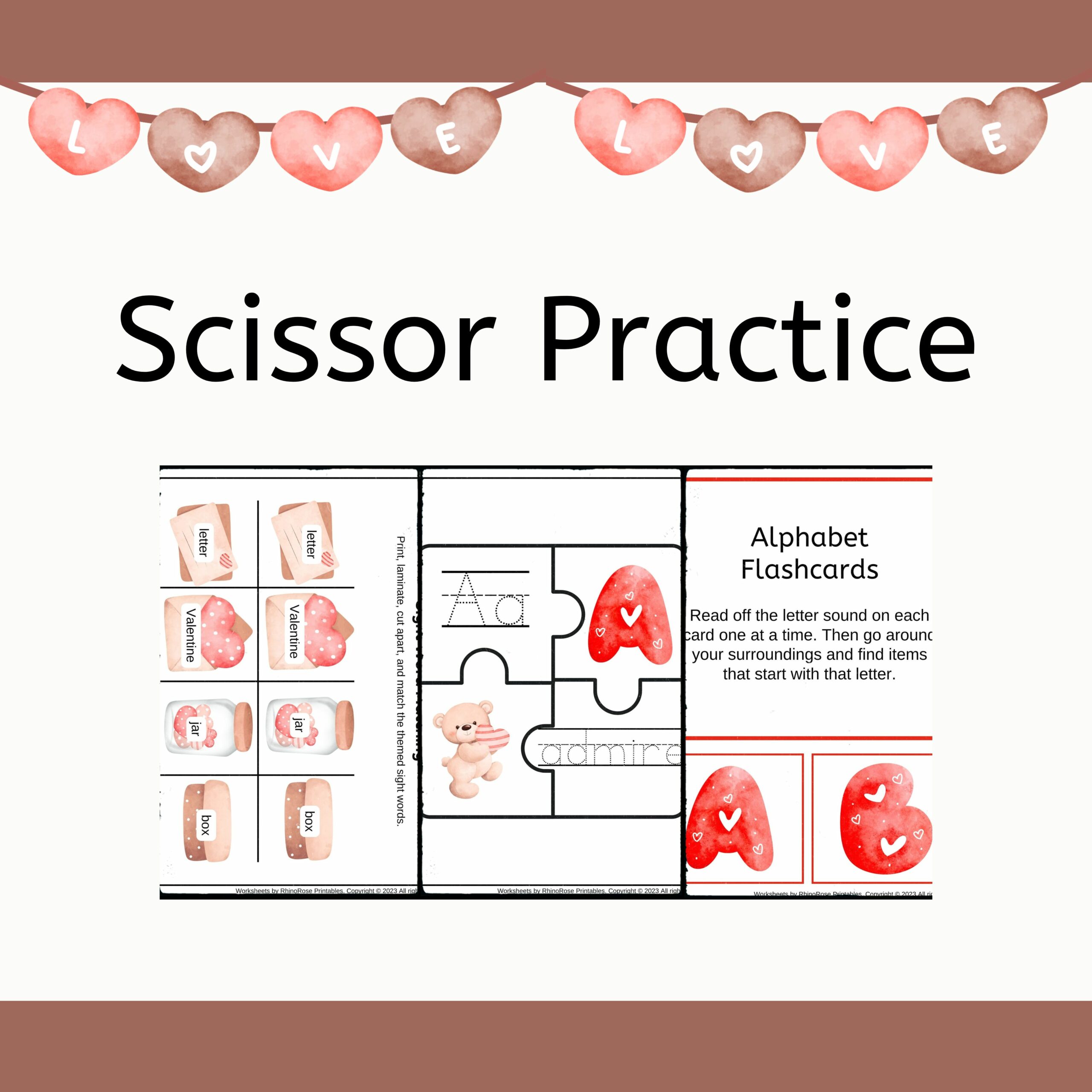 Valentine's Day PreK/Kindie 163 pg ELA Worksheets Morning Work No-Prep ...