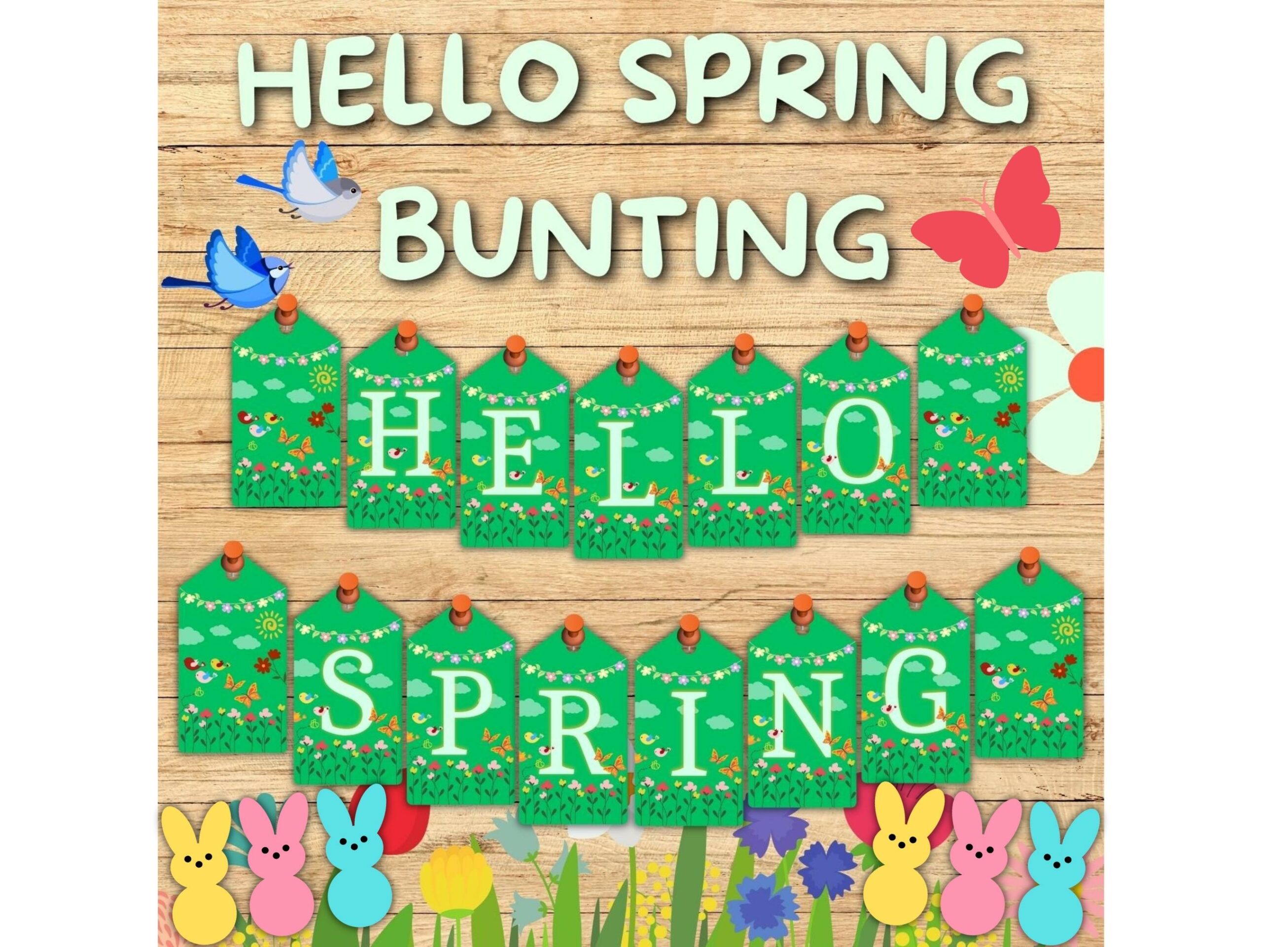 Let Your Creativity Blossom Spring Bulletin Board Kit: A Toolkit for ...