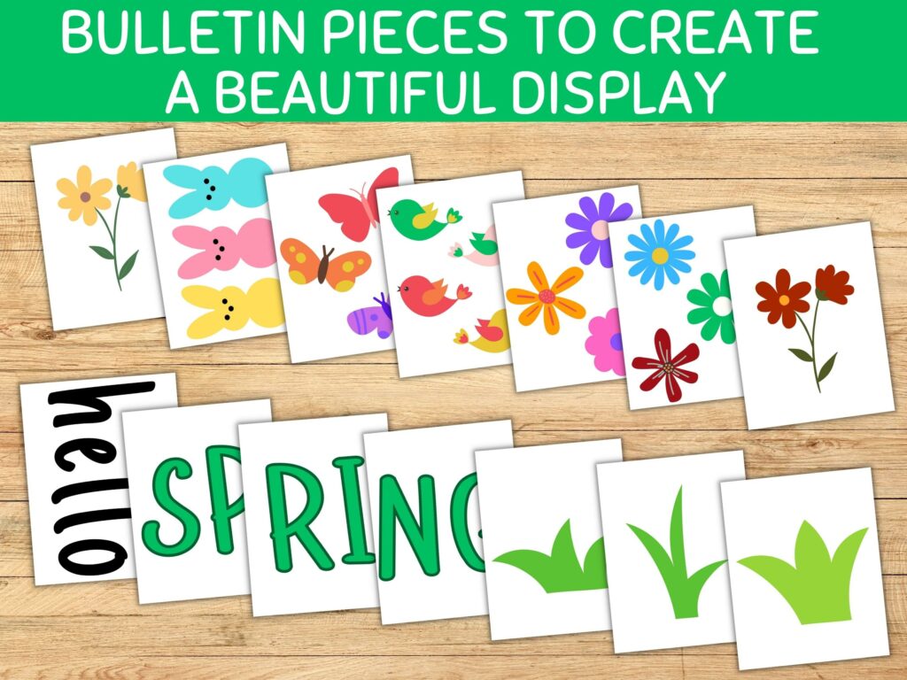 Let Your Creativity Blossom Spring Bulletin Board Kit: A Toolkit for ...