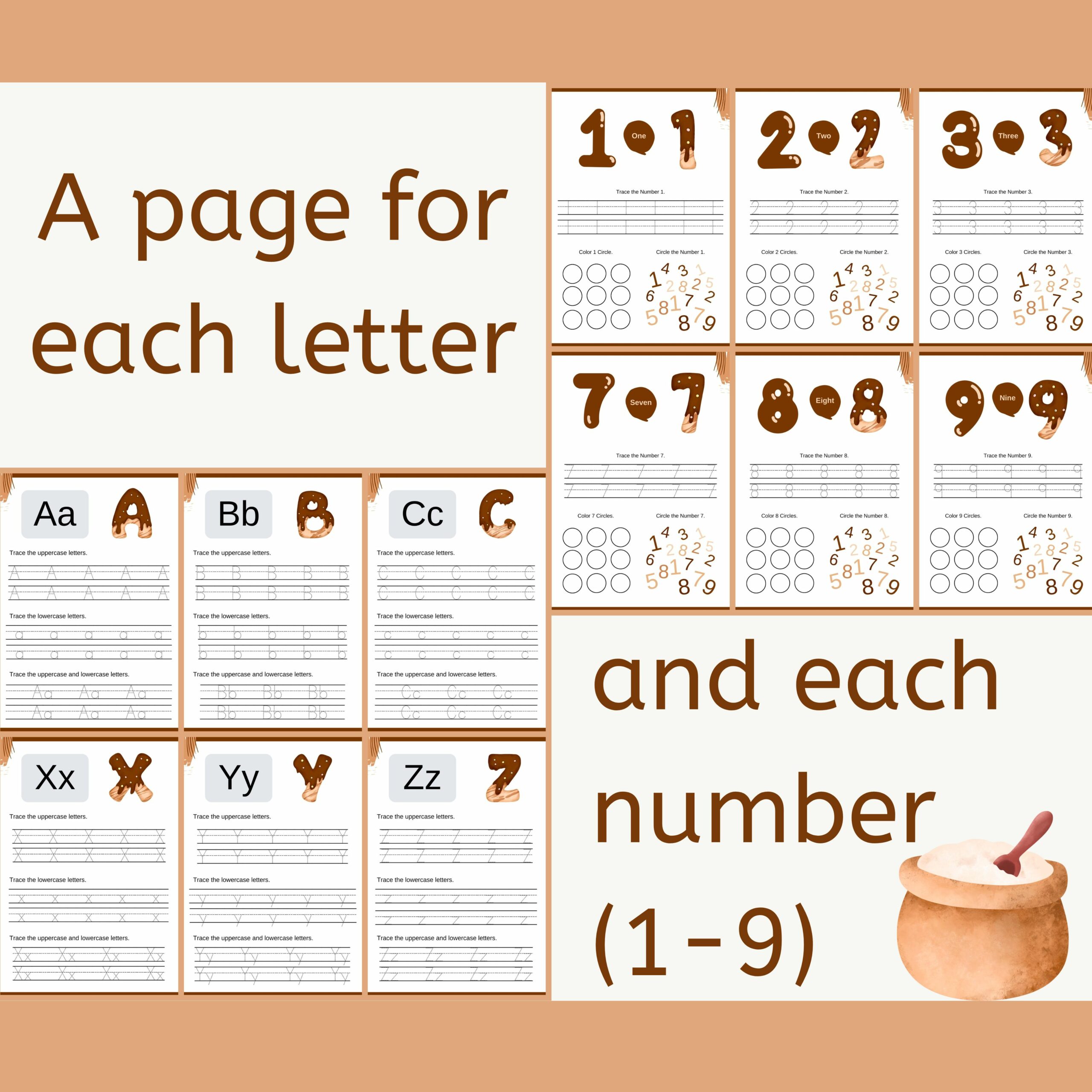 Baking PreK No Prep Worksheets with Cookies, Cakes, and Baking Supplies ...