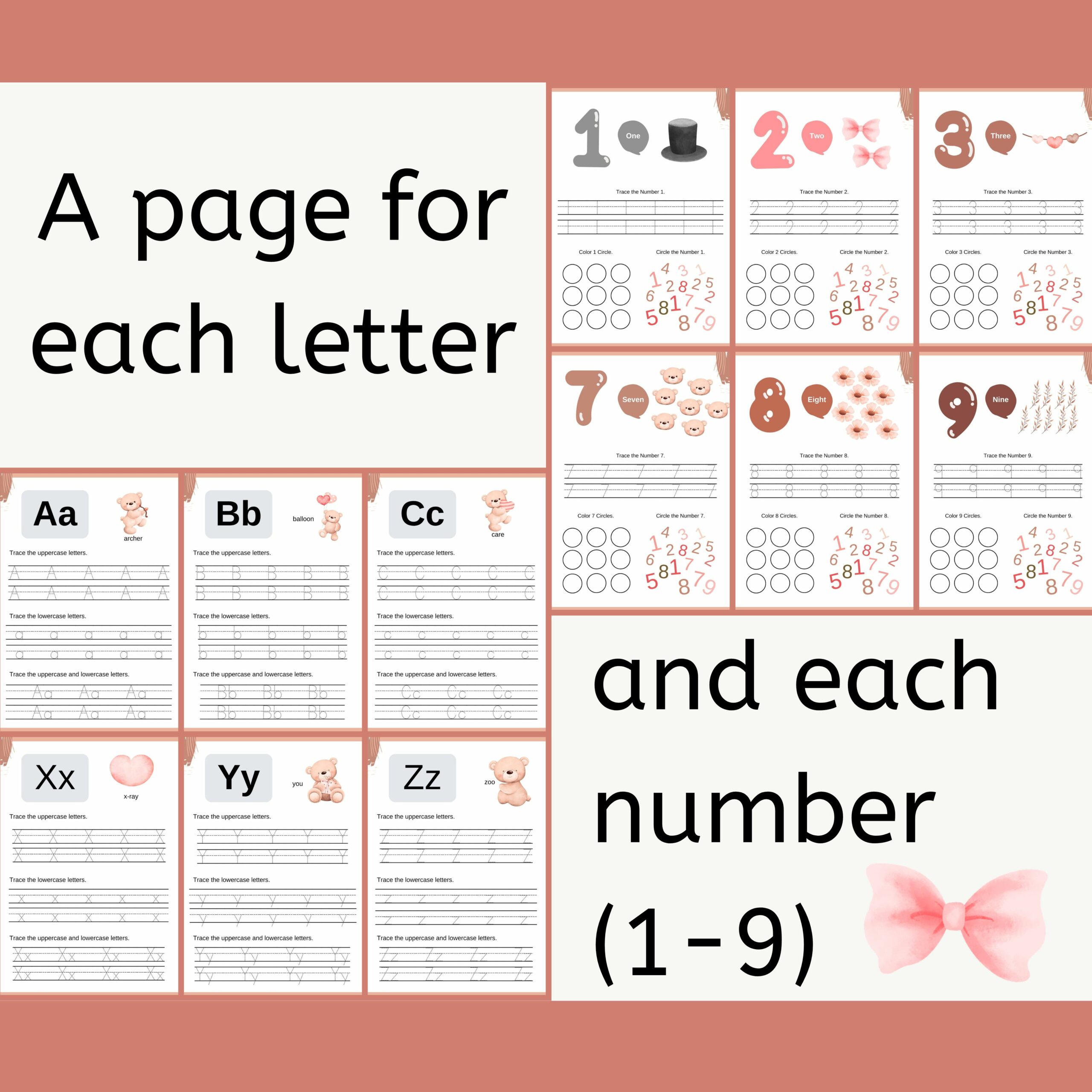 Valentine's Day PreK No Prep Morning Work Worksheets with Bears ...