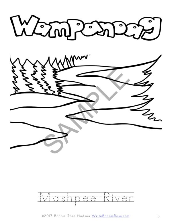Meet the Wampanoag Coloring Book-Level A | Made By Teachers
