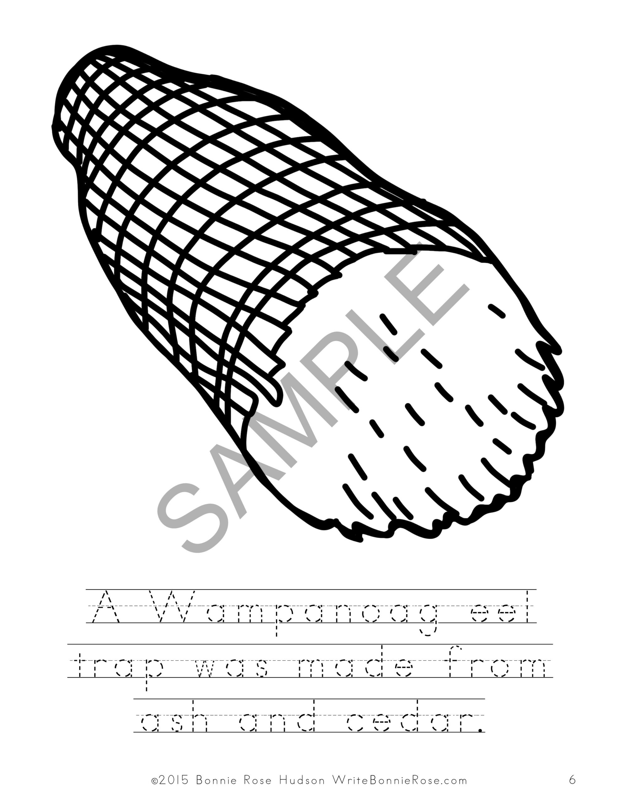 Meet the Wampanoag Coloring Book-Level B | Made By Teachers