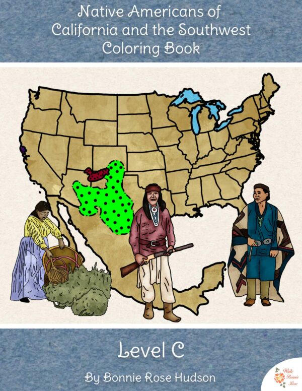 Native Americans of the Plains and Great Basin Coloring Book-Level C ...