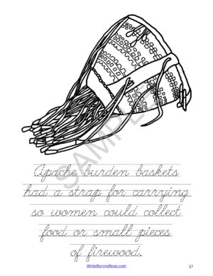 Native Americans of California and the Southwest Coloring Book-Level C ...