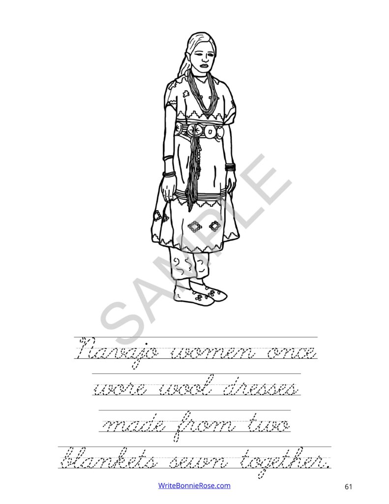 Native Americans of California and the Southwest Coloring Book-Level C ...