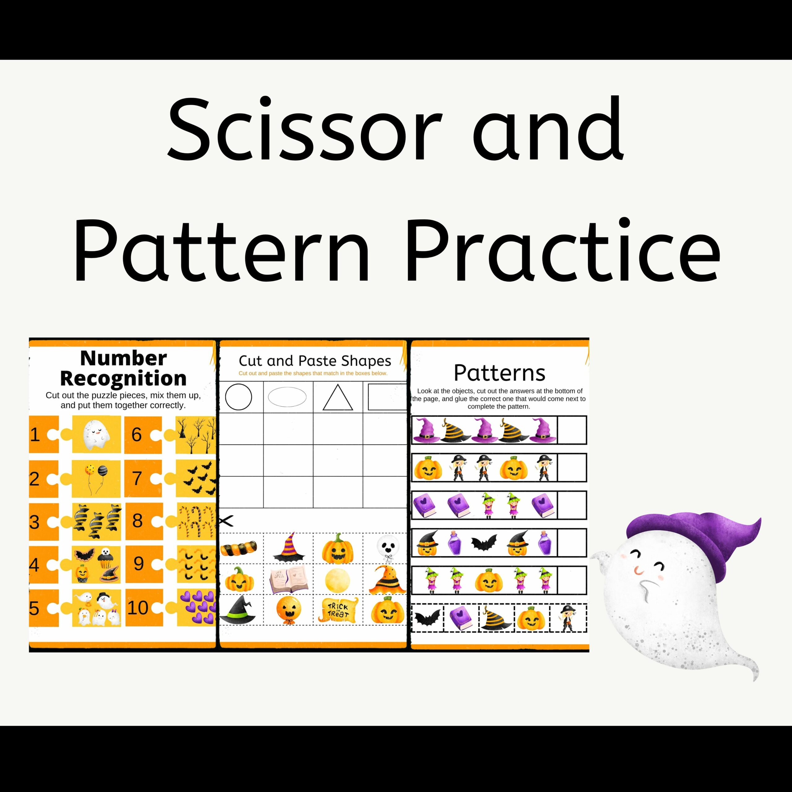 Halloween PreK No Prep Morning Work Worksheets with Witches and Jack-o ...