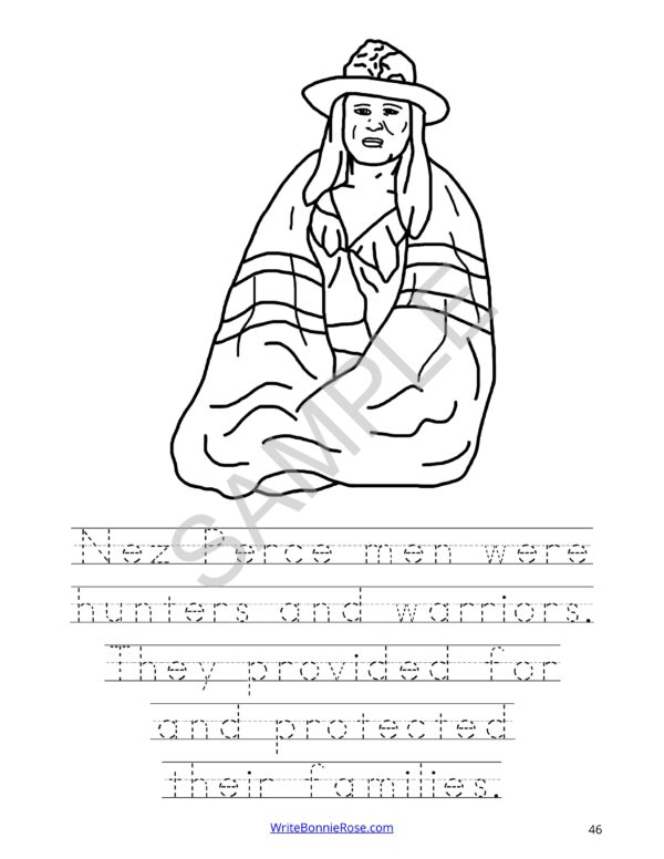 Native Americans of the Arctic, Northwest Coast, and Plateau Coloring ...