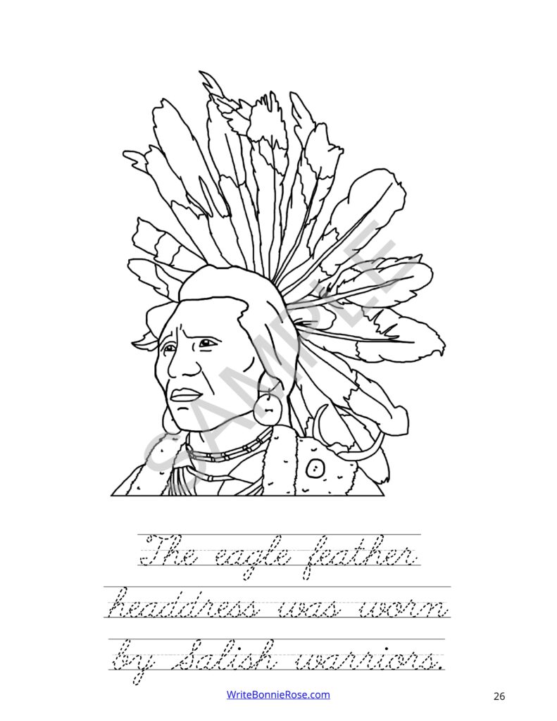 Native Americans of the Arctic, Northwest Coast, and Plateau Coloring ...