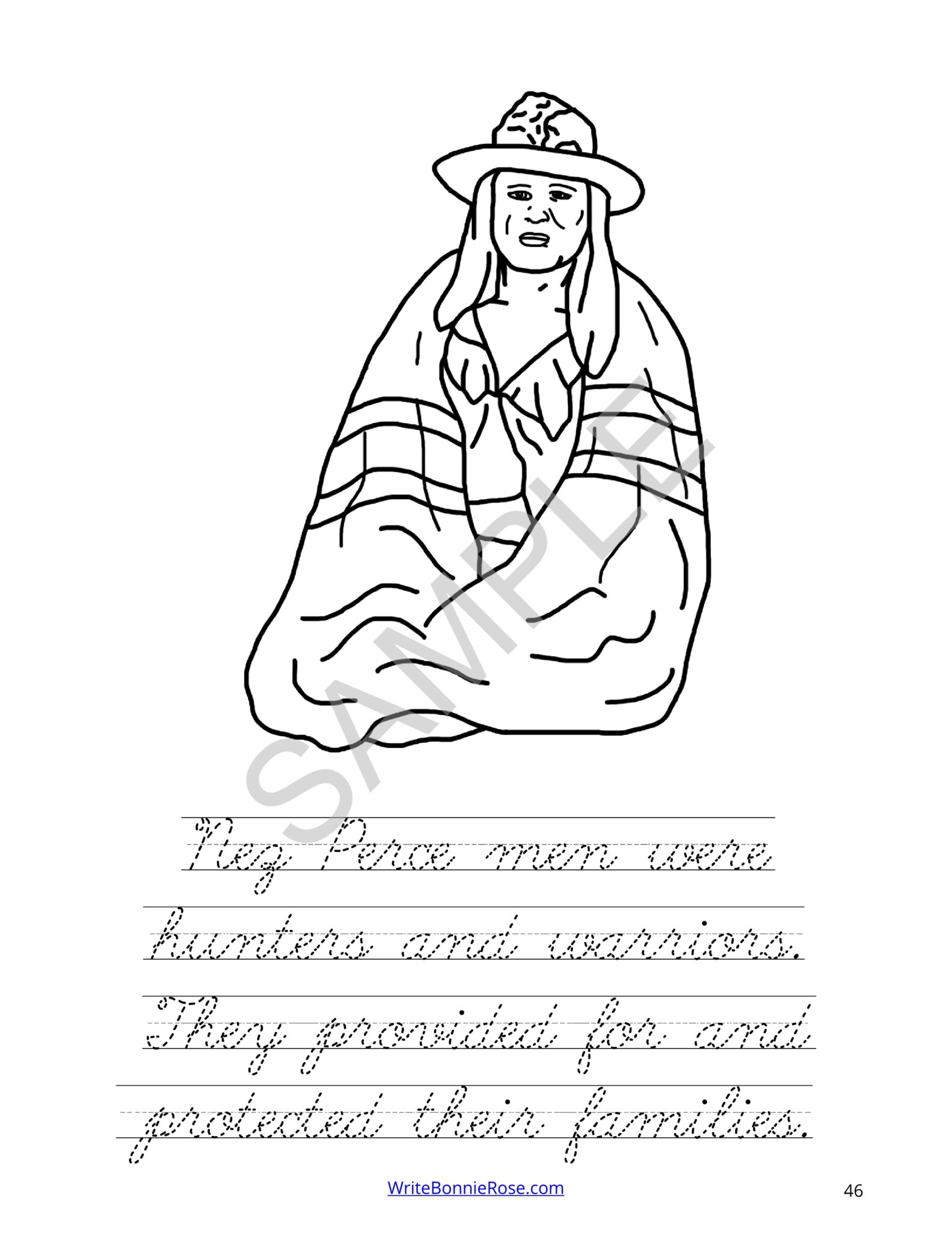 Native Americans of the Arctic, Northwest Coast, and Plateau Coloring ...