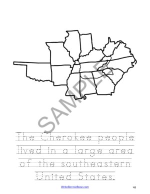 Native Americans of the Northeast and Southeast Coloring Book-Level B ...
