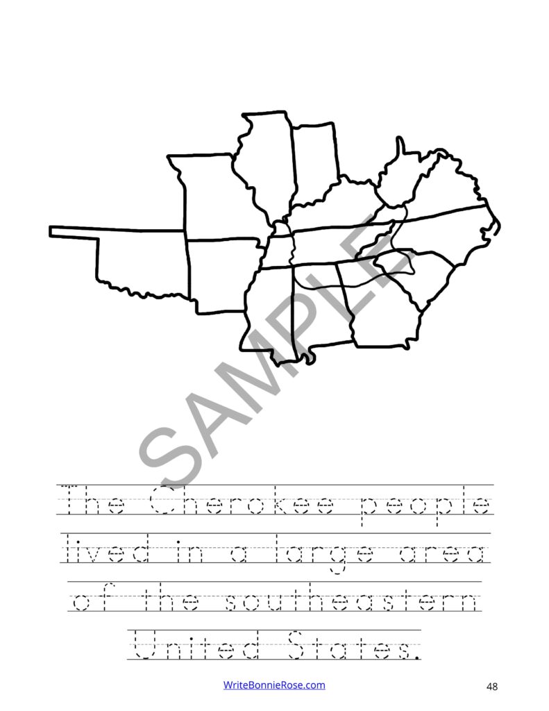 Native Americans of the Northeast and Southeast Coloring Book-Level B ...