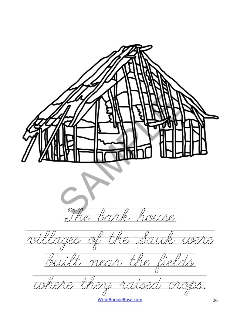 Native Americans of the Northeast and Southeast Coloring Book-Level C ...