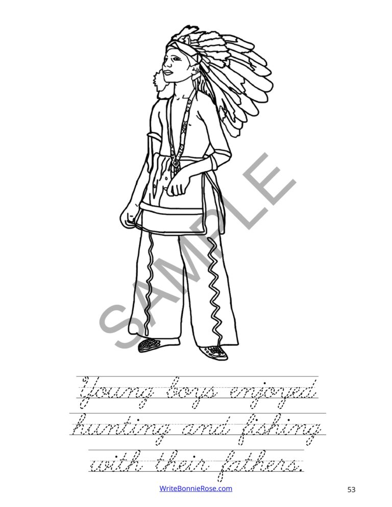 Native Americans of the Northeast and Southeast Coloring Book-Level C ...