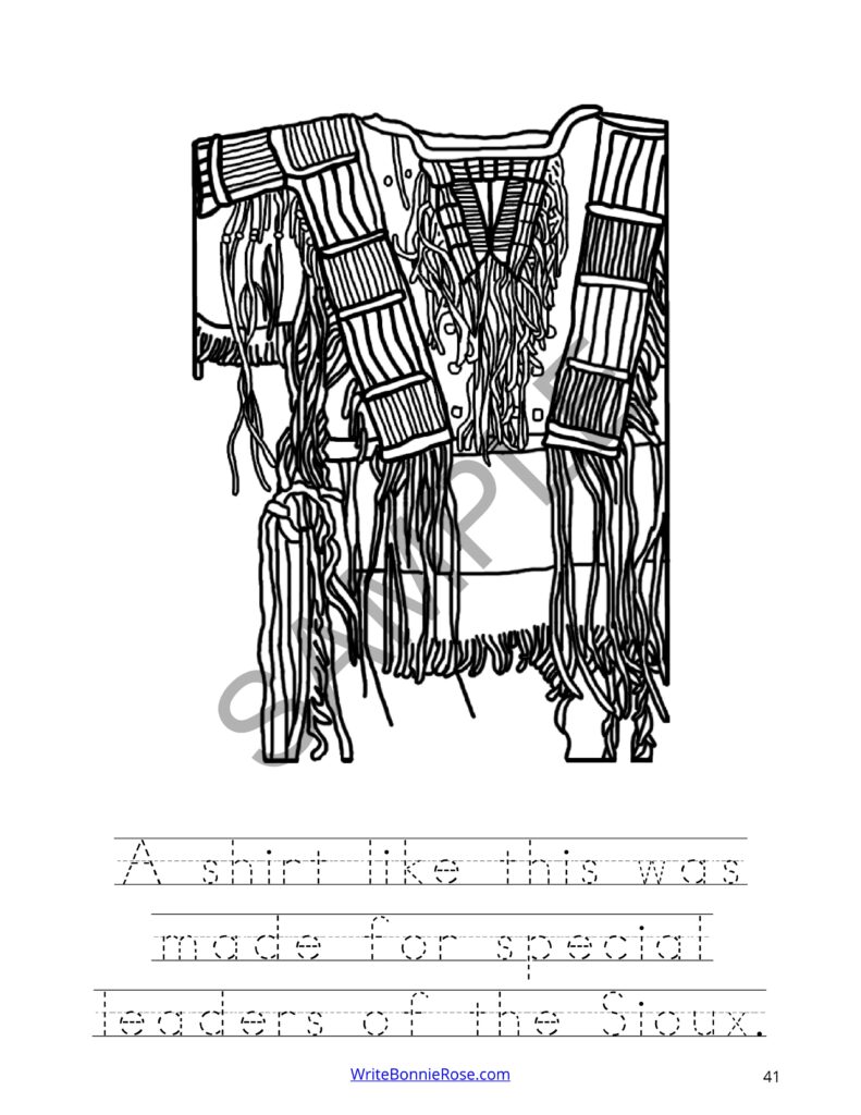 Native Americans of the Plains and Great Basin Coloring Book-Level B ...
