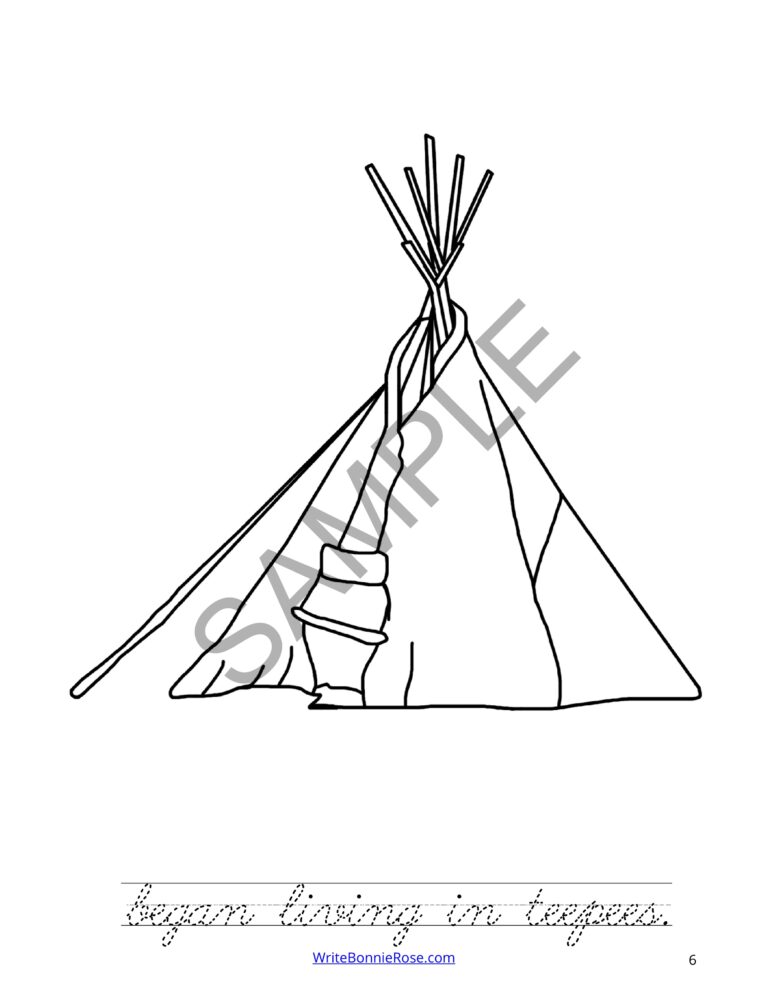 Native Americans of the Plains and Great Basin Coloring Book-Level C ...