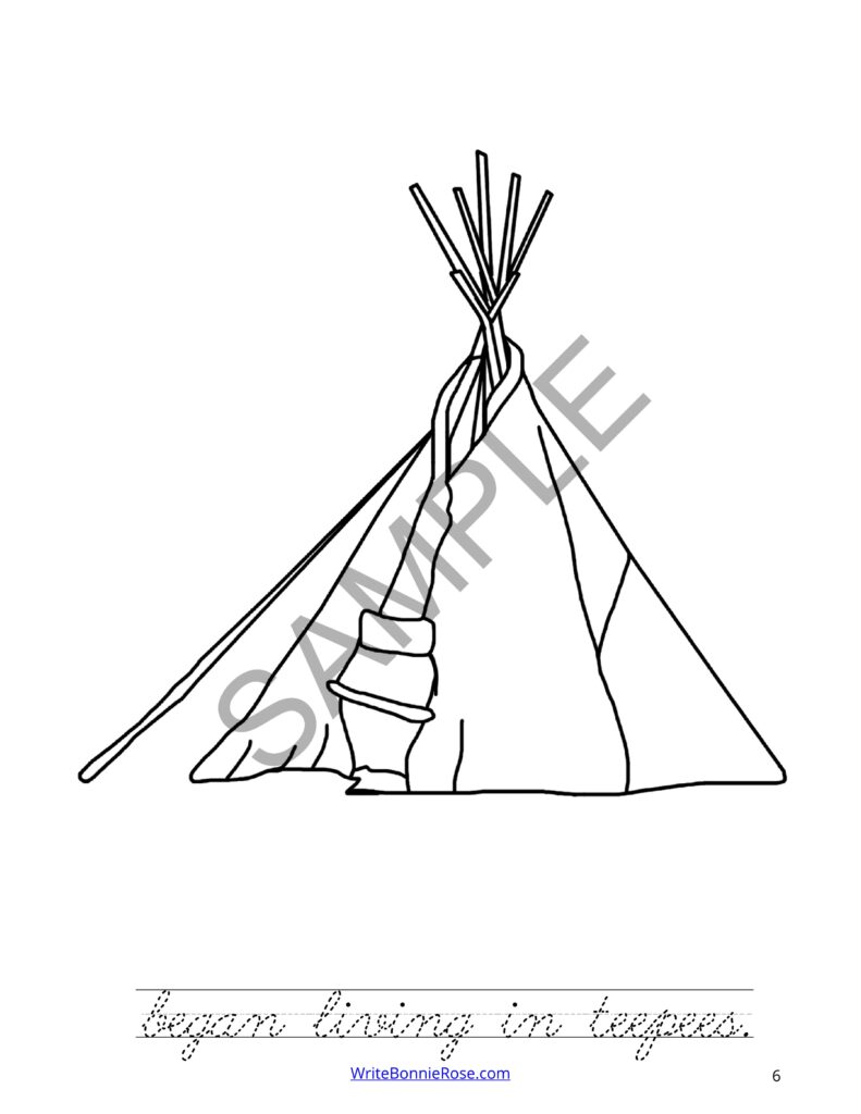 Native Americans of the Plains and Great Basin Coloring Book-Level C ...