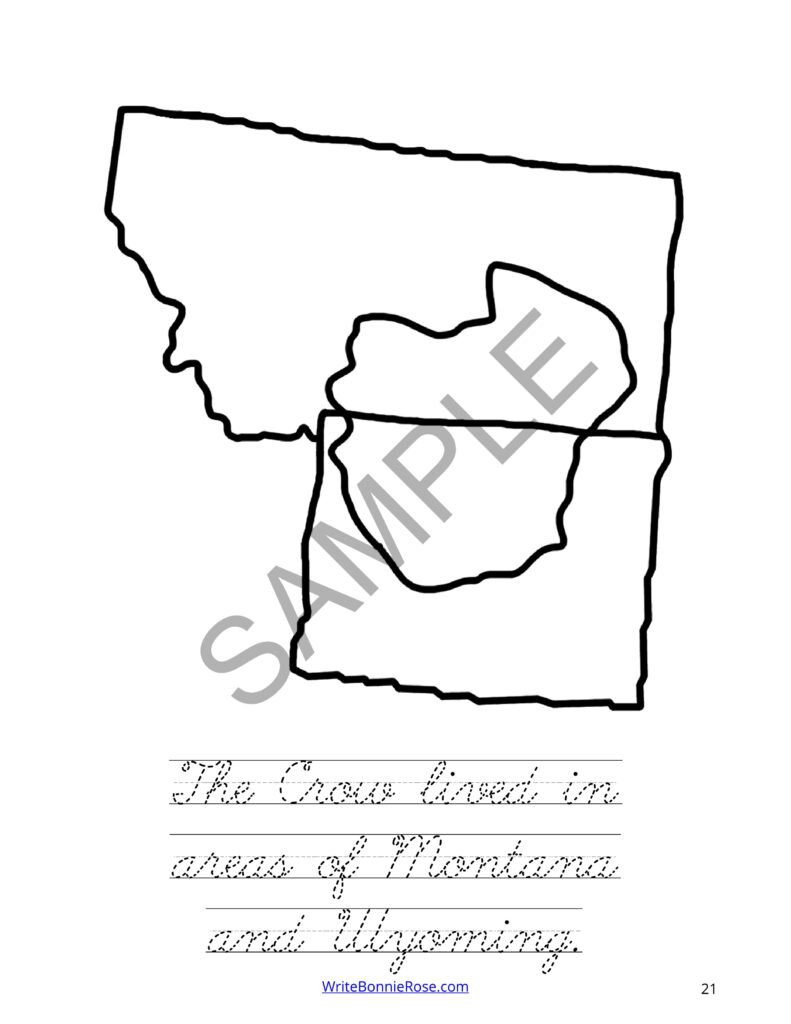 Native Americans of the Plains and Great Basin Coloring Book-Level C ...