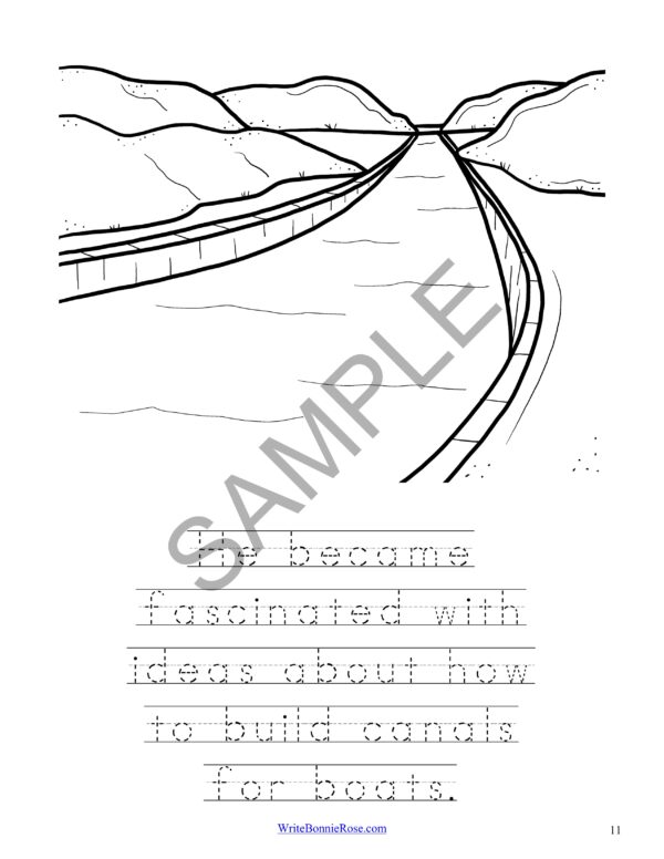Life of Robert Fulton Coloring Book-Level B | Made By Teachers