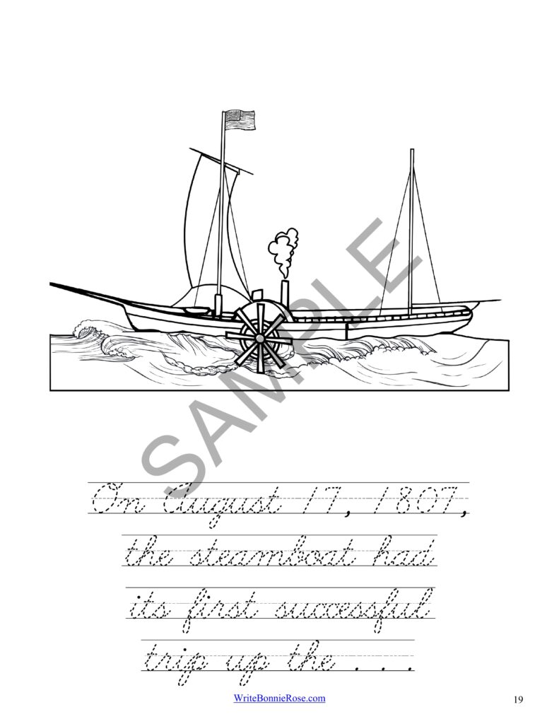 Life of Robert Fulton Coloring Book-Level C | Made By Teachers