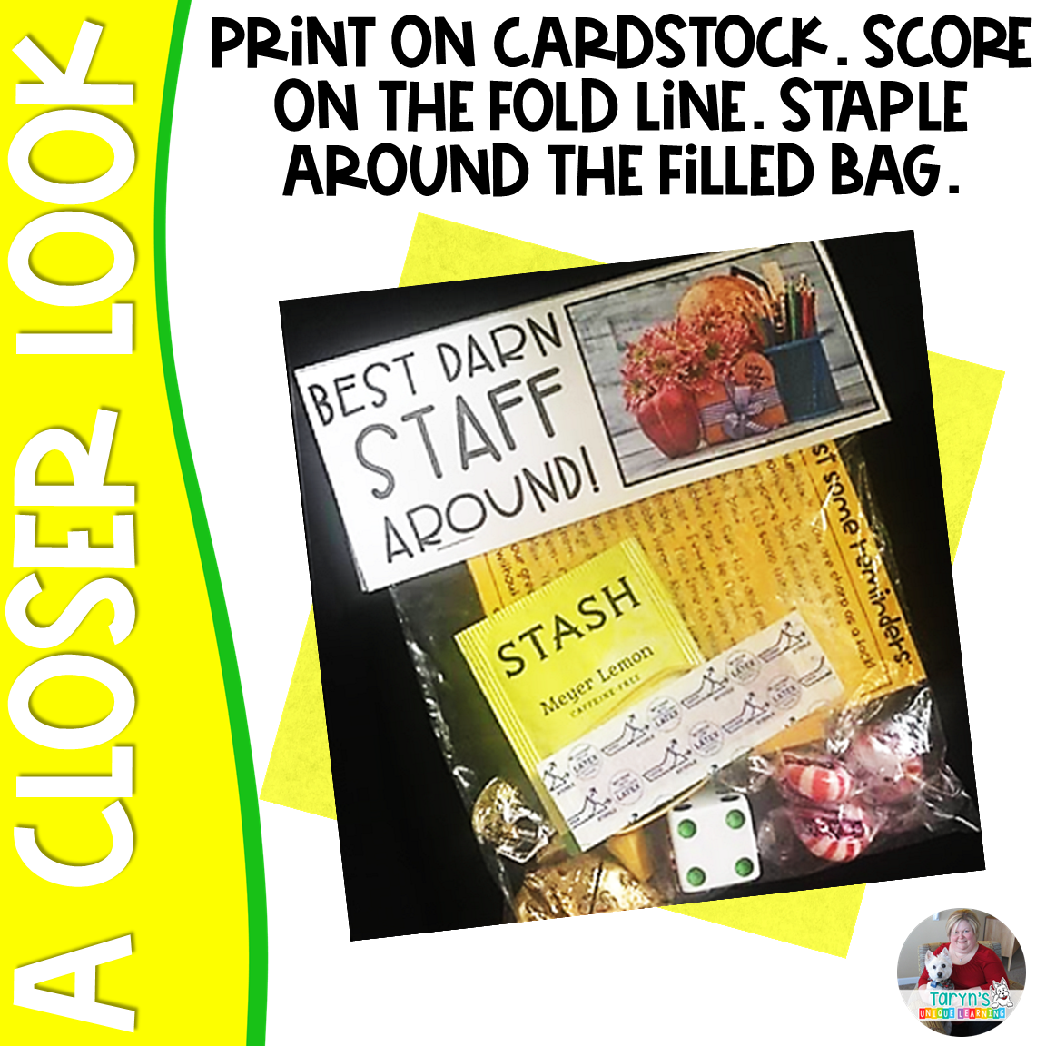 TEACHER APPRECIATION | Staff Goodie Bags | Staff Morale Booster | Made ...