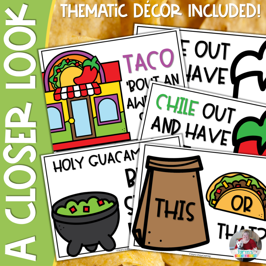 Staff Morale | Taco Luncheon | Staff Morale Booster | Made By Teachers
