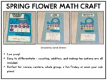 Spring Ten Frame Math Craft for Counting, Addition, or Making Ten ...