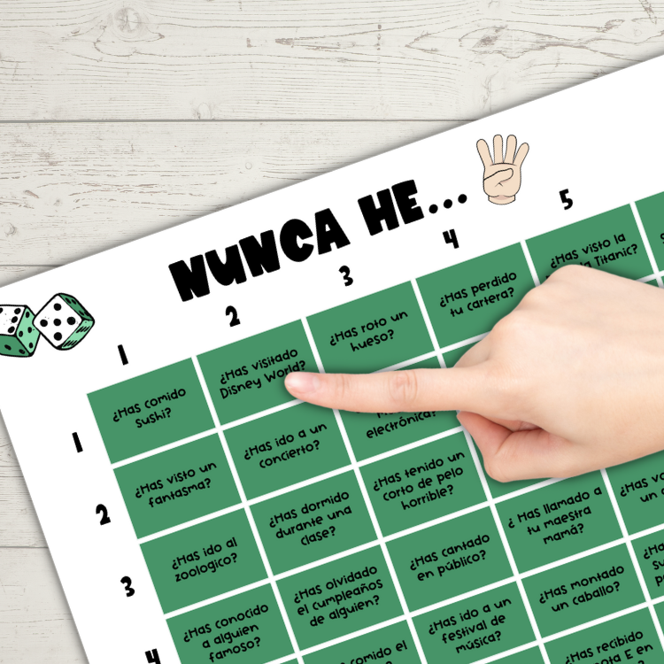 Dados y discusión | Spanish PRESENT PERFECT | Interpersonal Speaking ...