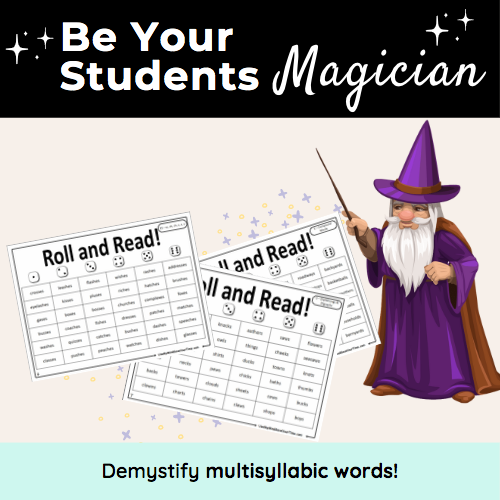 Multisyllabic Word Lists - Prefix and Suffix Games Fluency Mats | Made ...