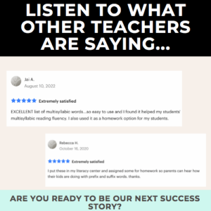 Multisyllabic Word Lists - Prefix and Suffix Games Fluency Mats | Made ...