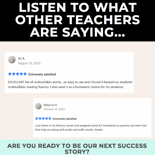 Multisyllabic Word Lists - Prefix and Suffix Games Fluency Mats | Made ...