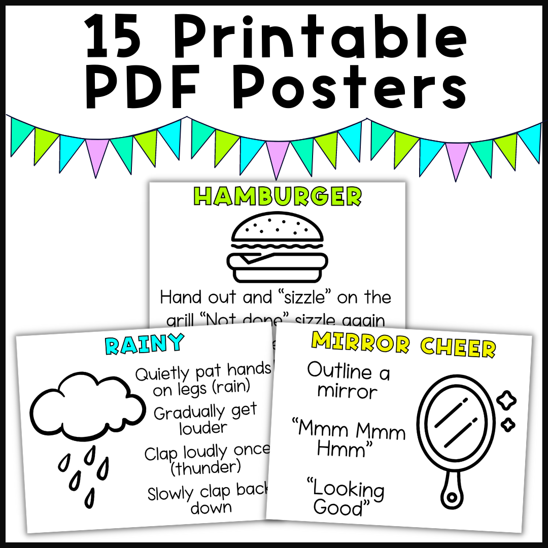 AVID Claps Posters - Classrom Decor | Made By Teachers