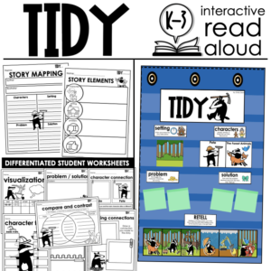 Tidy by Emily Gravett Craft + Read Aloud Activities | RETELL | Perfect ...