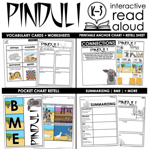 Pinduli Interactive Read Aloud Activities + Craft | Reading ...