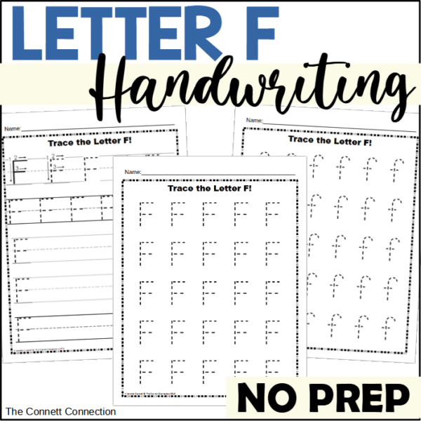 Letter F Worksheets for Letter Recognition and Beginning Sounds | Made ...