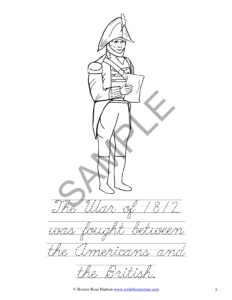 War of 1812 Coloring Book-Level C | Made By Teachers