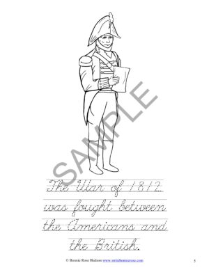 War of 1812 Coloring Book-Level C | Made By Teachers