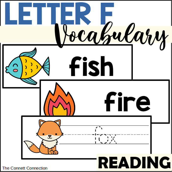 Letter F Hands On Centers for Letter Recognition and Beginning Sounds ...