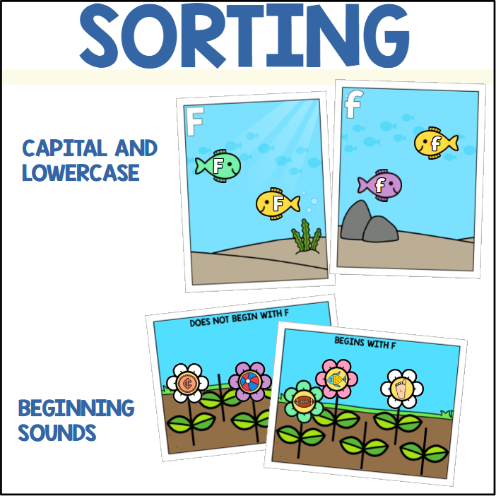 Letter F Worksheets and Hands On Centers Bundle | Made By Teachers