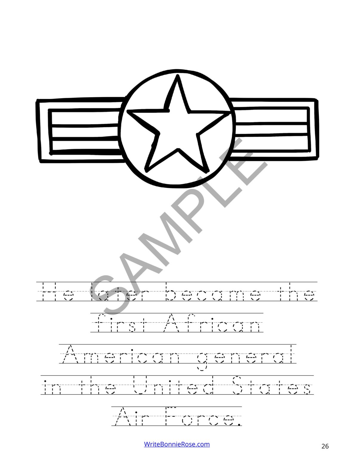 Tuskegee Airmen Coloring Book - Level B | Made By Teachers