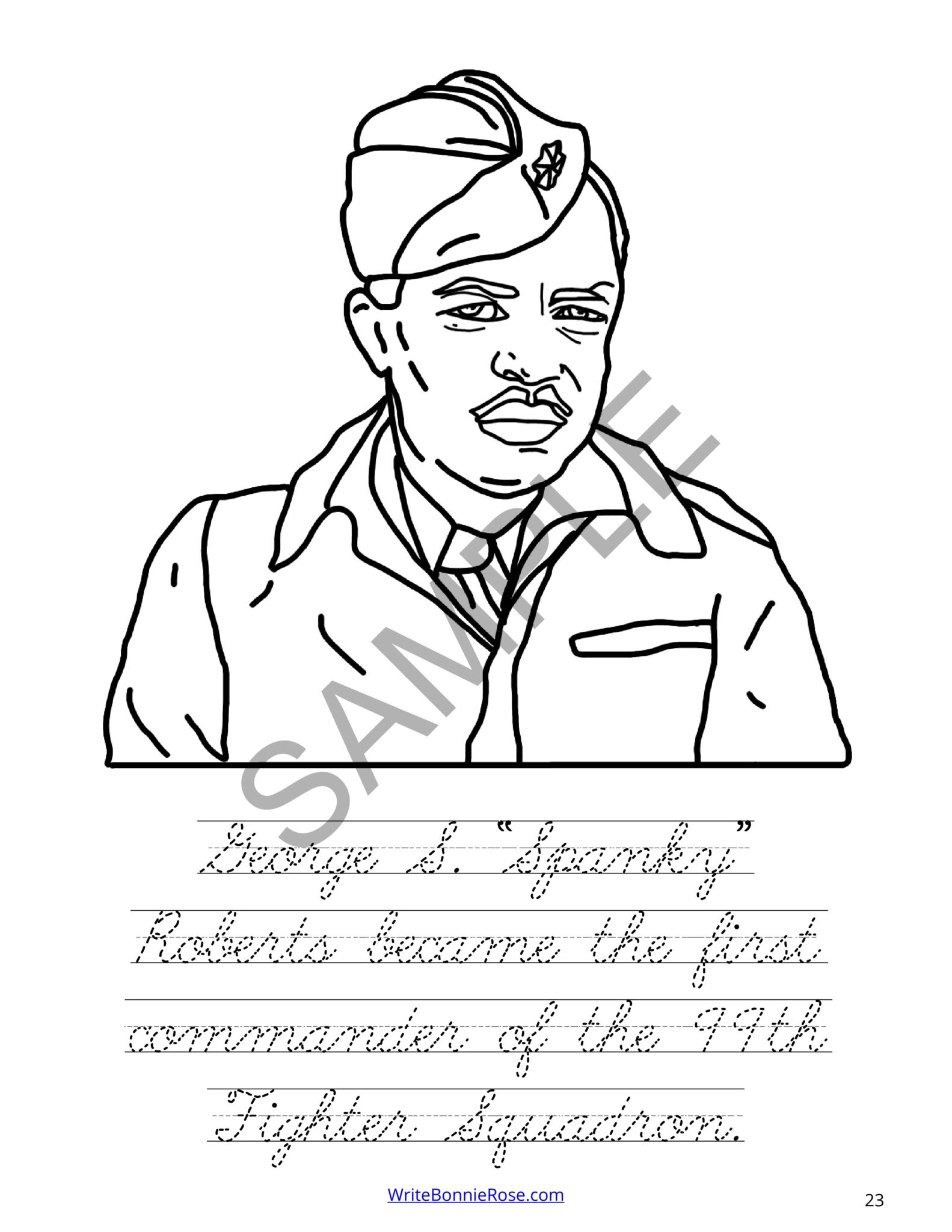Tuskegee Airmen Coloring Book - Level C | Made By Teachers