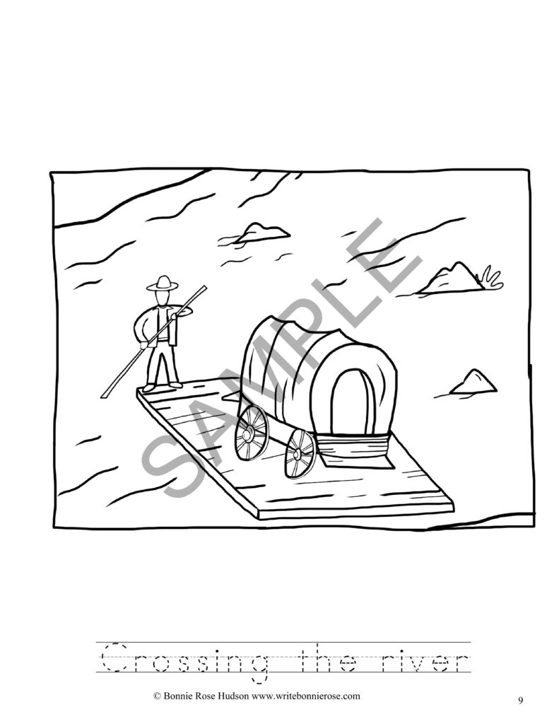 Westward Expansion Coloring Book-Level A | Made By Teachers