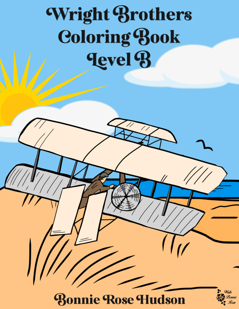 Wright Brothers Coloring Book-Level B | Made By Teachers