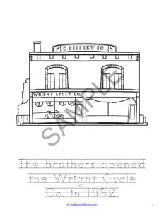 Wright Brothers Coloring Book-Level B | Made By Teachers
