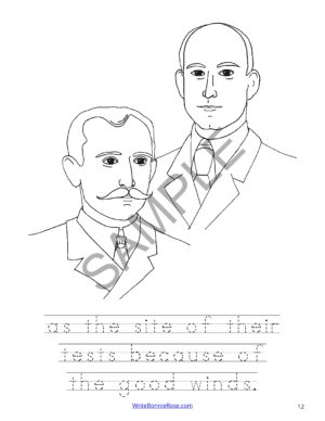 Wright Brothers Coloring Book-Level B | Made By Teachers
