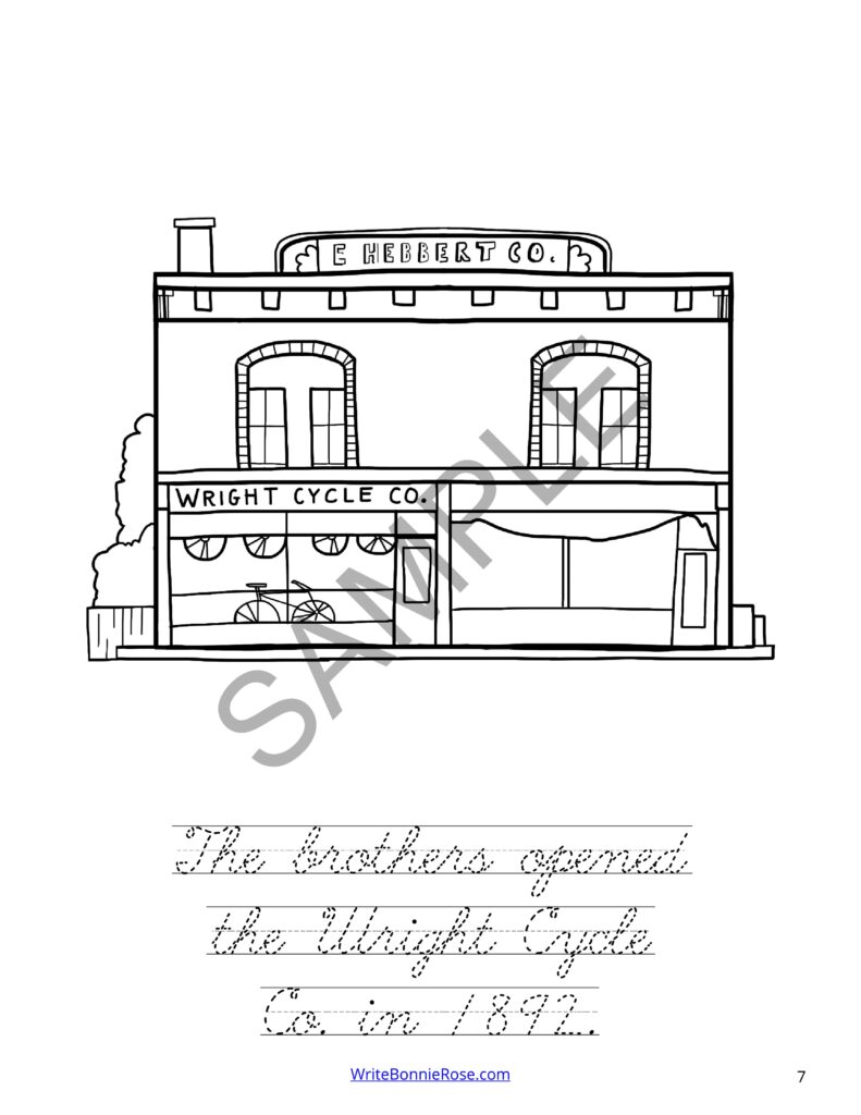 Wright Brothers Coloring Book-Level C | Made By Teachers