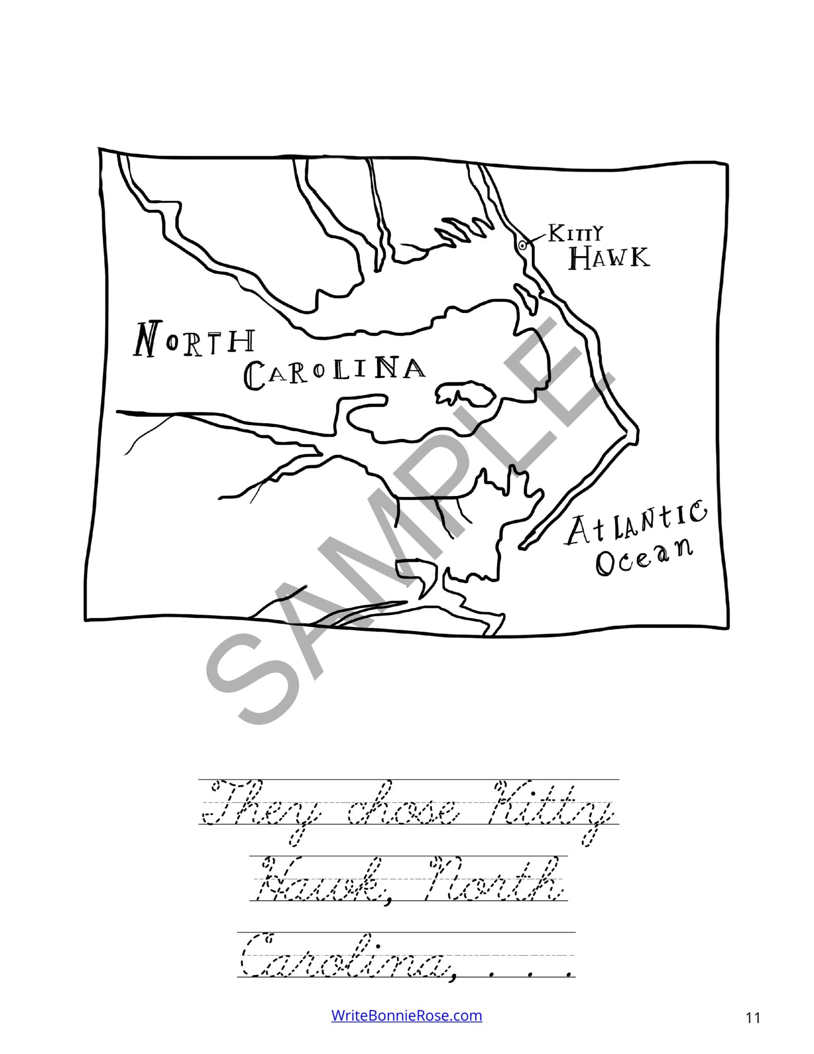 Wright Brothers Coloring Book-Level C | Made By Teachers