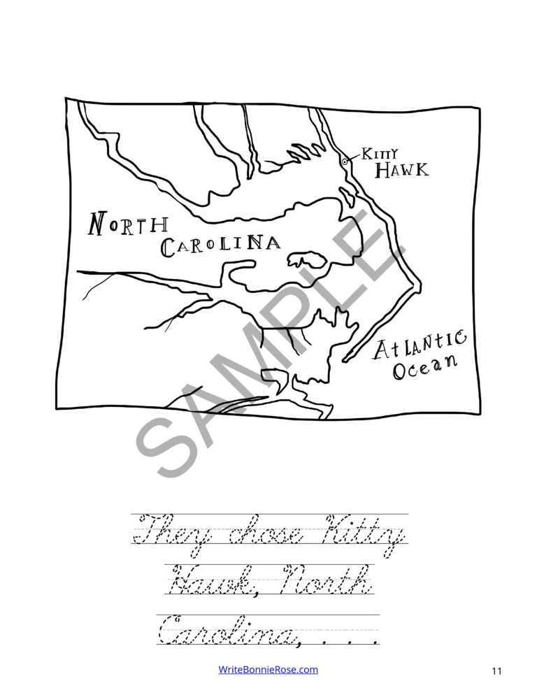 Wright Brothers Coloring Book-Level C | Made By Teachers